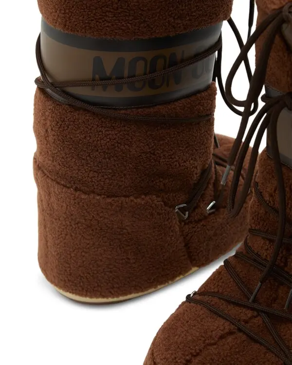 Moon Boot Mb Icon Fleece Boots - Brown