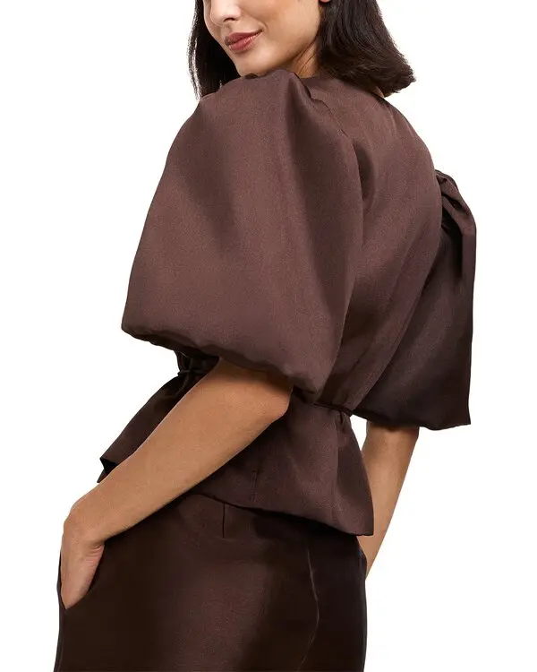 PHASE EIGHT Ivy Satin Puff Sleeve Jacket
