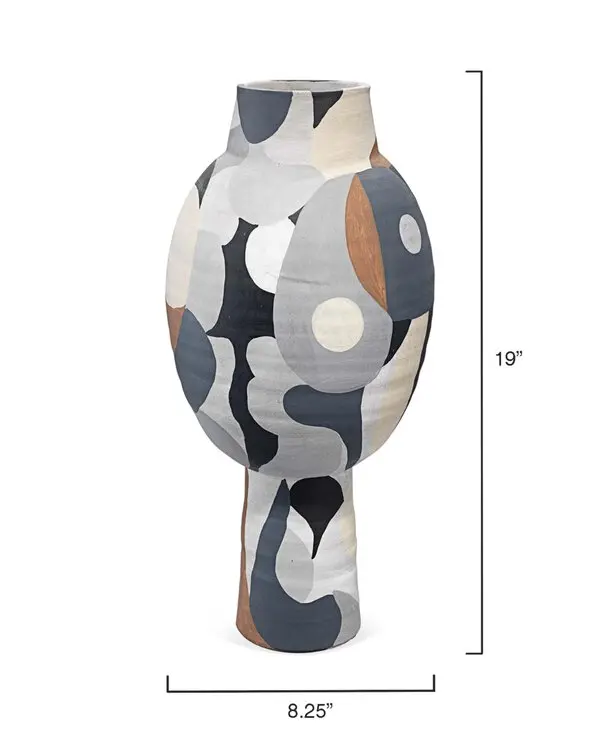 JAMIE YOUNG CO. Pablo Ceramic Decorative Vase, Tall
