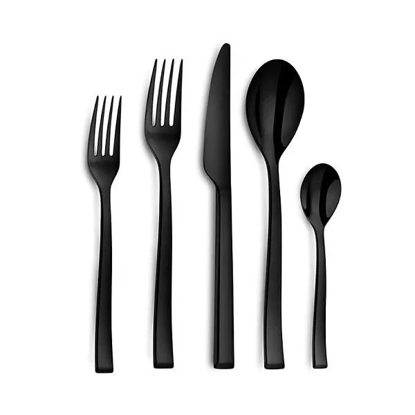 COUZON Side 5 Piece Place Setting - Black