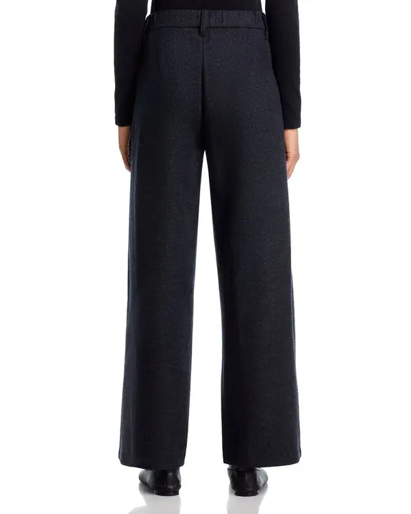 Eileen Fisher Wool Wide-leg Pants