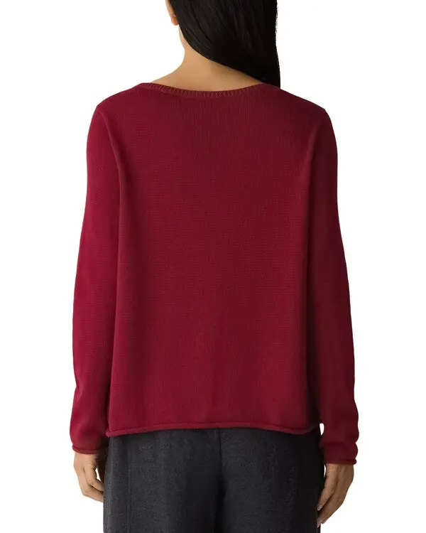 Eileen Fisher Bateau Neck Sweater