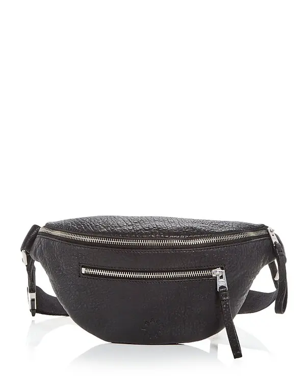 ALLSAINTS Itoko Leather Belt Bag - Black