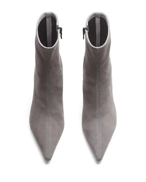 Rag & Bone Mercer Pointed Boots - Stone Suede