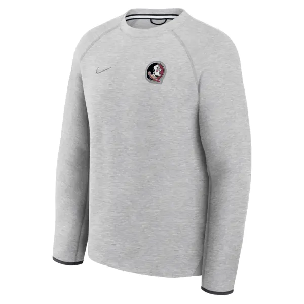 Nike Florida State Tech Fleece Pullover Crew - Grey