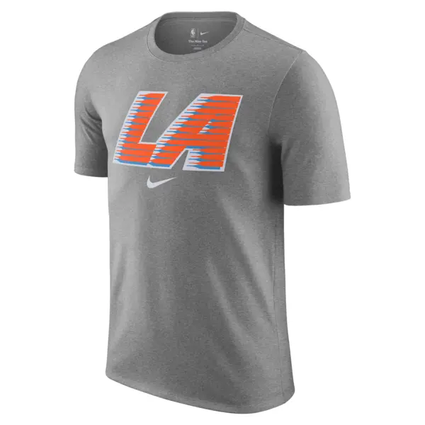 Nike La Clippers Essential City Edition Nba T-shirt - Grey