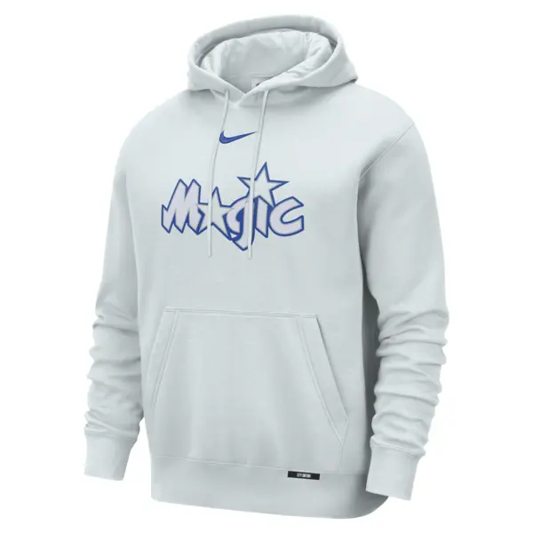 Nike Orlando Magic City Edition Club Pull-over Hoodie - Grey