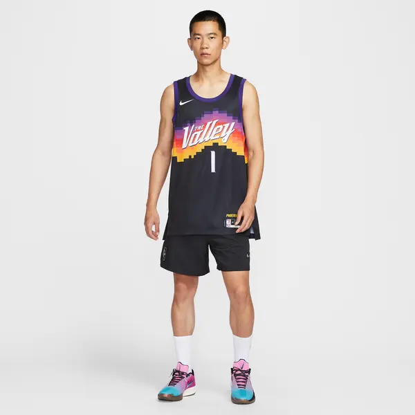 Nike Devin Booker Phoenix Suns City Edition Nba Swingman Jersey
