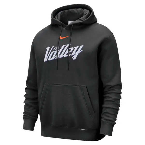 Nike Phoenix Suns City Edition Club Pullover Hoodie - Black