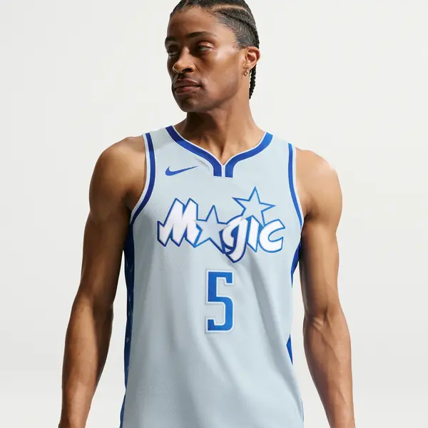 Nike Paolo Banchero Orlando Magic City Edition Nba Swingman Jersey - Grey