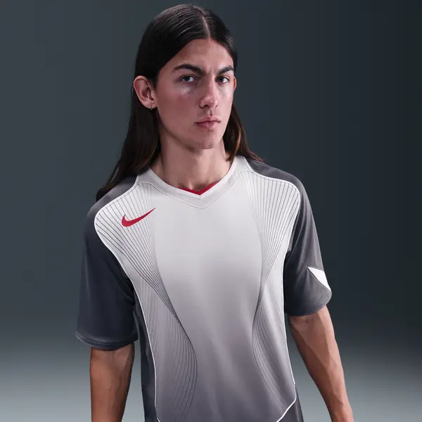 Nike Total 90 Dri-fit Short-sleeve Soccer Jersey - Grey