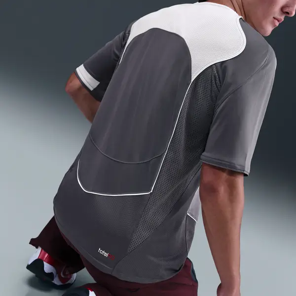 Nike Total 90 Dri-Fit Short-Sleeve Soccer Jersey - Grey - 40% Off