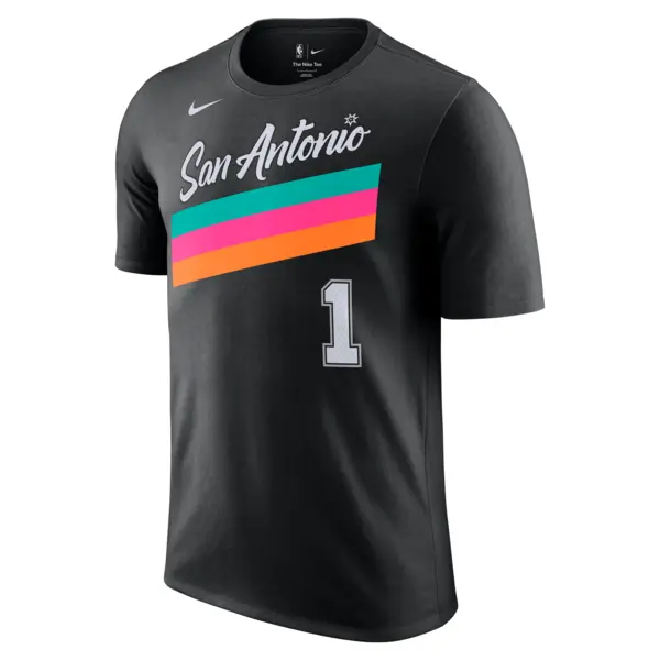 Nike San Antonio Spurs Essentials City Edition Nba T-shirt - Black