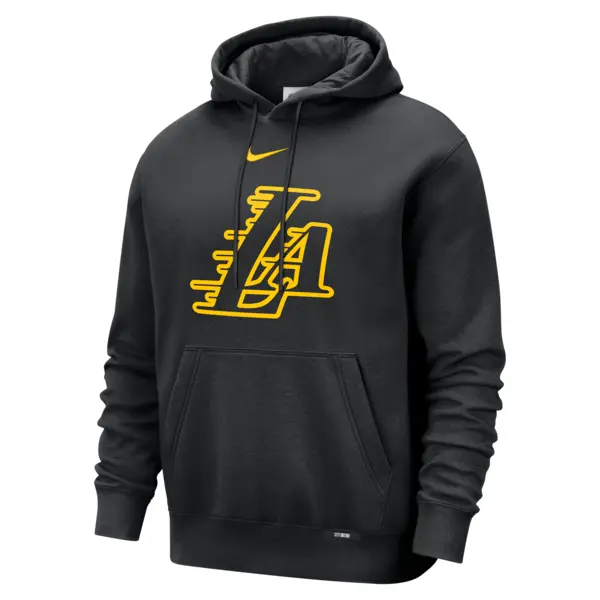Nike Los Angeles Lakers City Edition Club Hoodie - Black