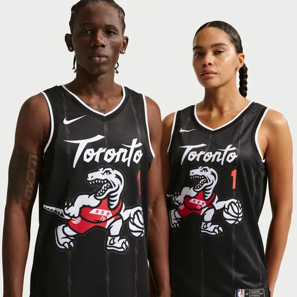 Nike Gradey Dick Toronto Raptors City Edition Nba Swingman Jersey - Black
