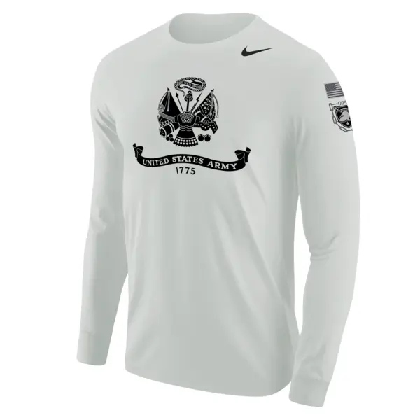 Nike Army Rivalry College Long-sleeve T-shirt - Grey