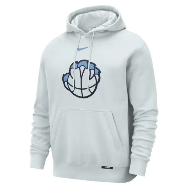 Nike Memphis Grizzlies City Edition Club Hoodie - Grey