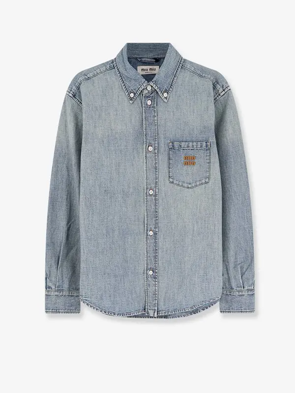 Miu Miu Denim Shirt - Blue