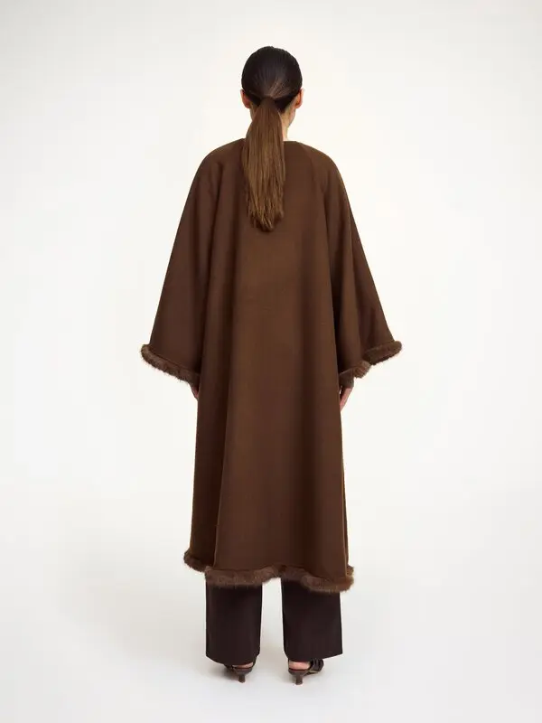 BY MALENE BIRGER Dalimas Wool Coat - Carafe