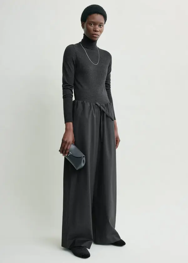 TOTEME Wide Trousers - Grey