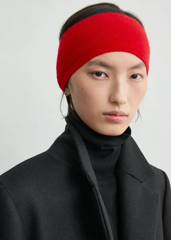 TOTEME Cashmere Headband - Red