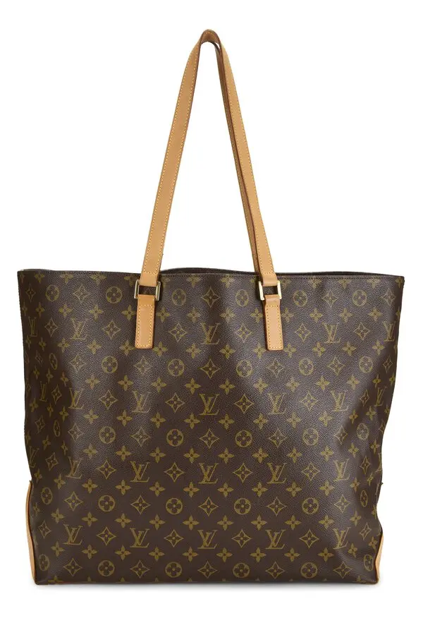 LOUIS VUITTON Monogram Cabas Alto Tote Bag - Brown
