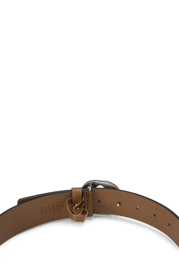 Gucci Interlocking Gg Belt - Brown