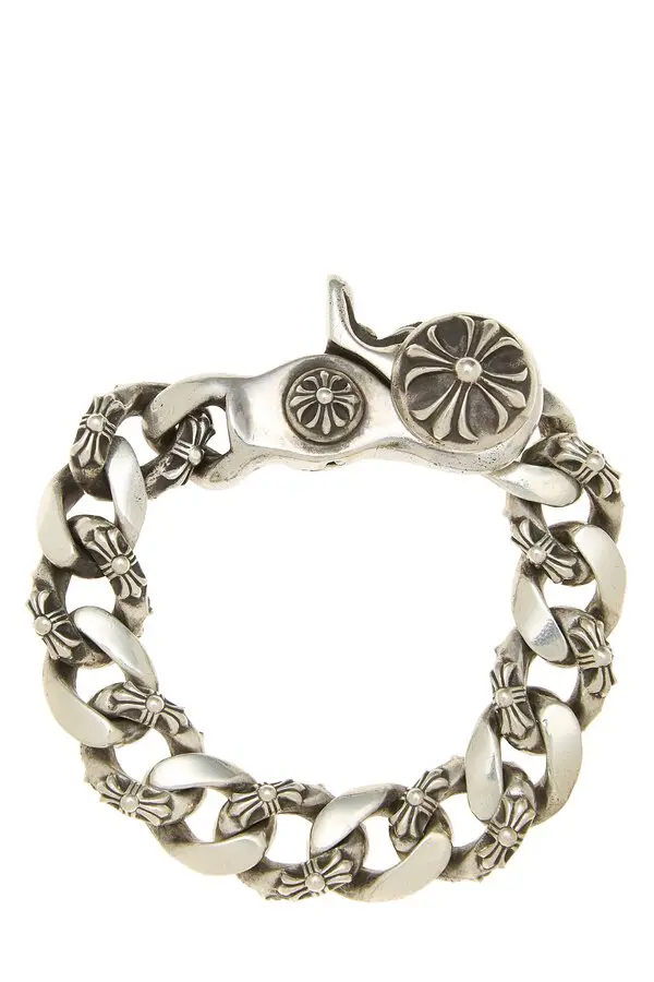 Chrome Hearts Sterling Fancy Link Bracelet - Silver