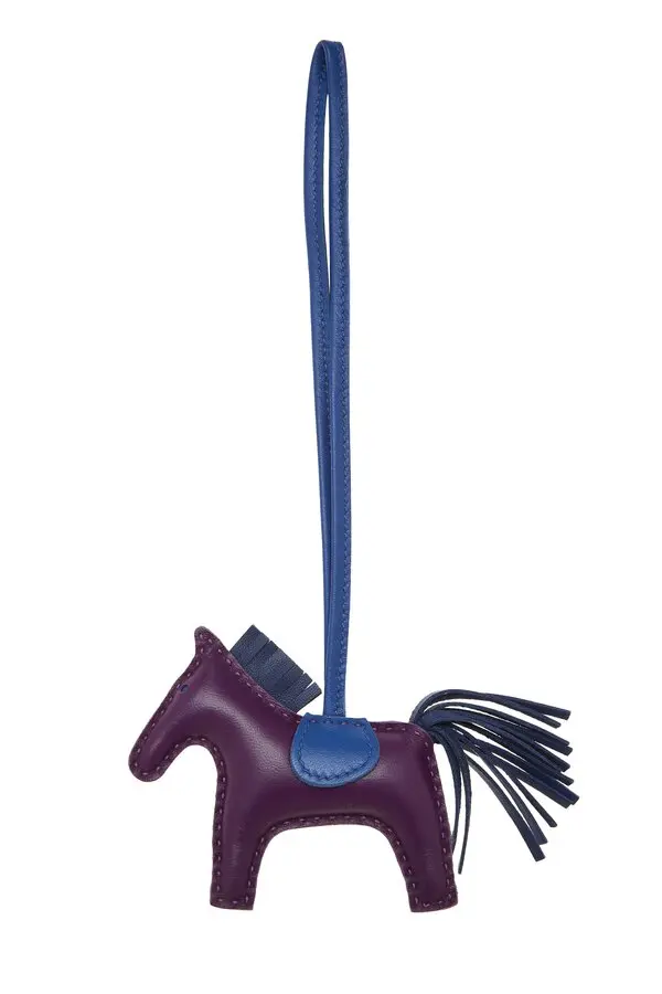 Hermès Rodeo Bag Charm - Purple