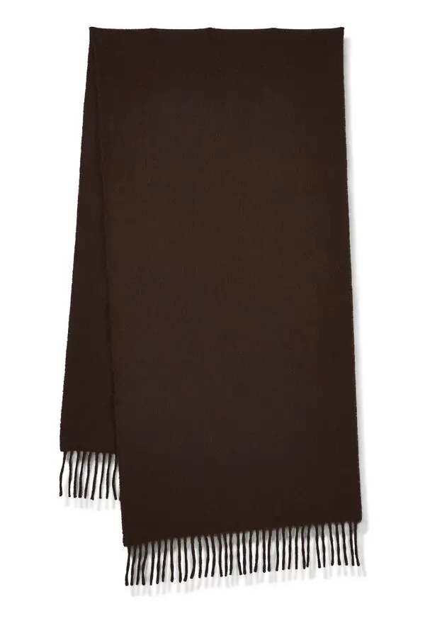 Hermès Unie Brodee Scarf - Brown