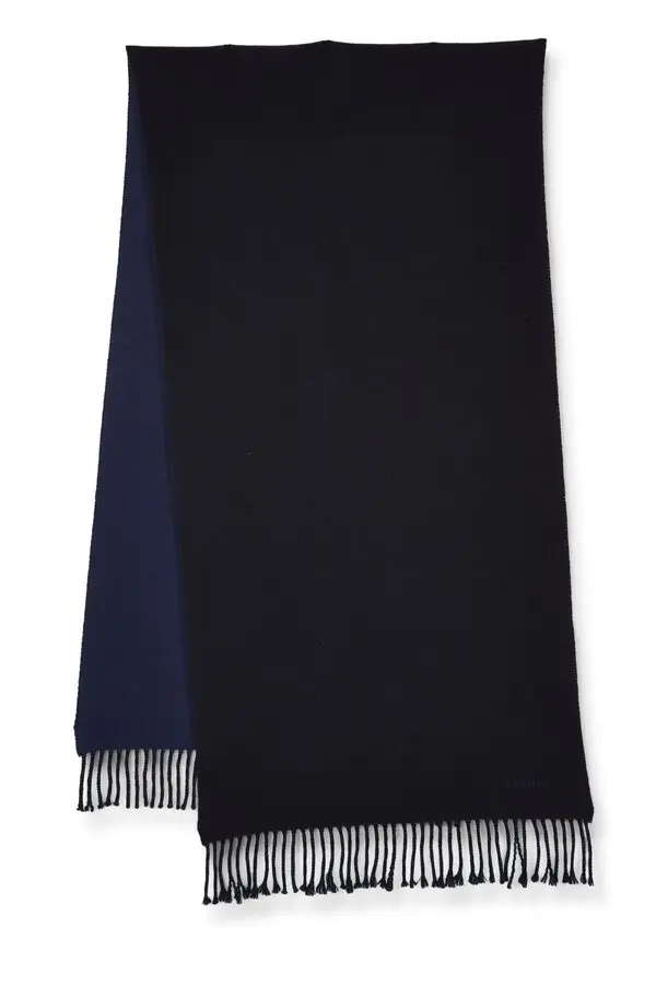 Hermès Blue Recto-verso Scarf - Marine / Océan