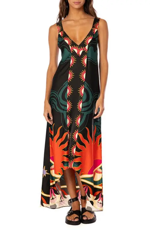MAAJI Flamingo Night Lowry Maxi Dress - Black