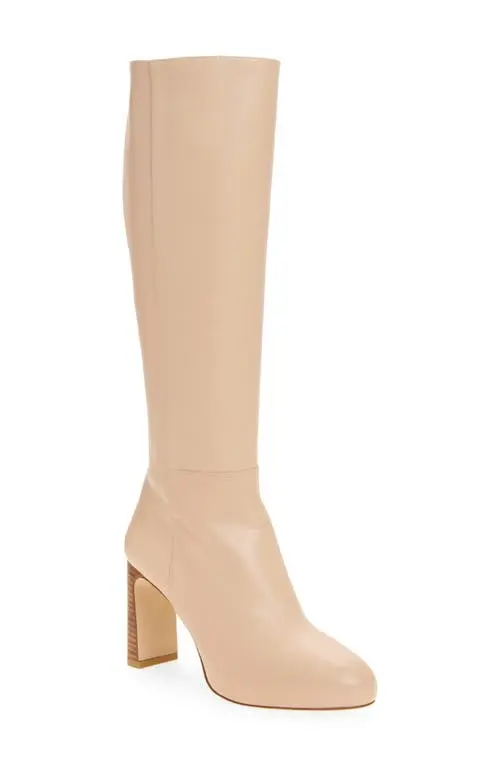 STUART WEITZMAN Babette Platform Bootie - Barely Beige/new Camel