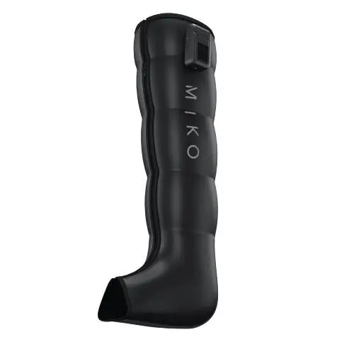 MIKO Aero Compression Massager With Airbag Technology - Black