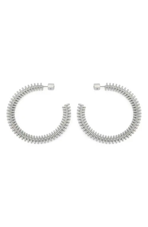 ALLSAINTS Zipper Hoop Earrings