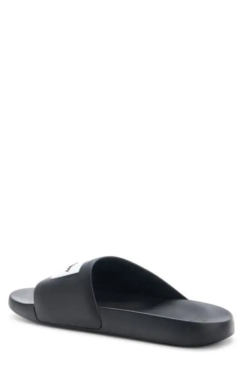 Givenchy Label Slide Sandal - Black