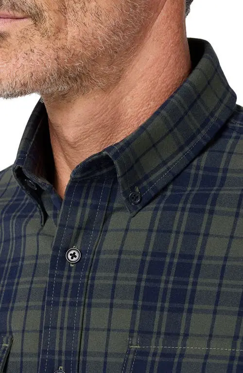 Mizzen+main Upstate Plaid Flannel Button-down Shirt