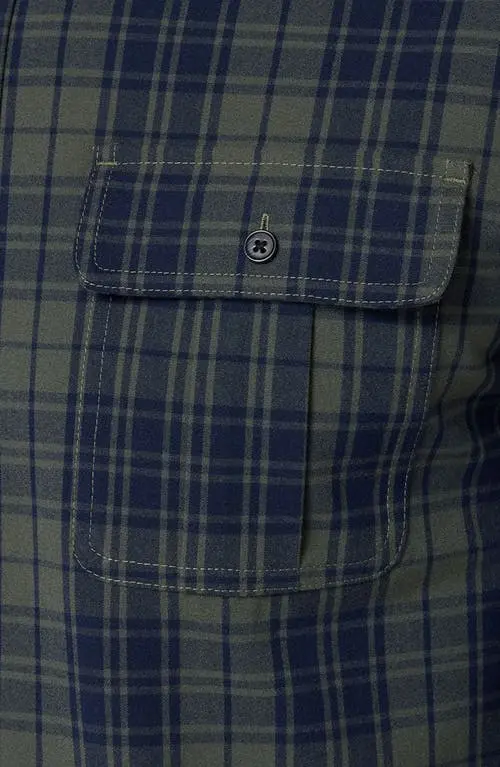 Mizzen+main Upstate Plaid Flannel Button-down Shirt