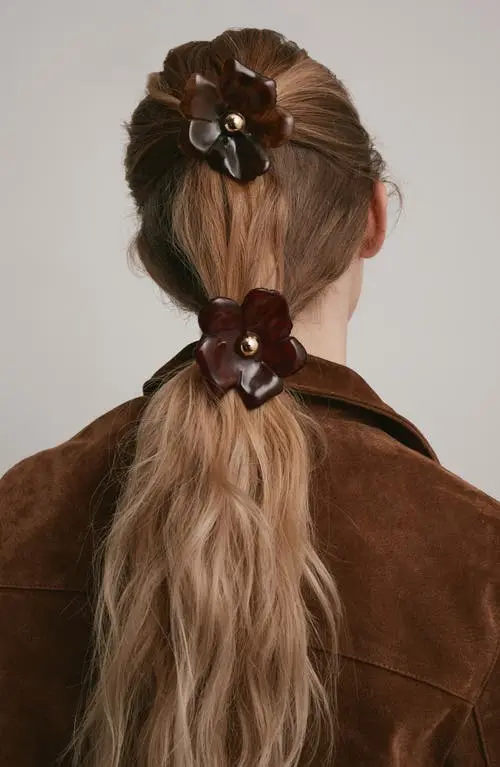 LELET NY Medium Eden Resin Cuff Ponytail Holder