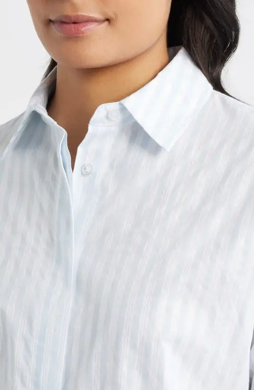 Anne Klein Striped Woven Shirt