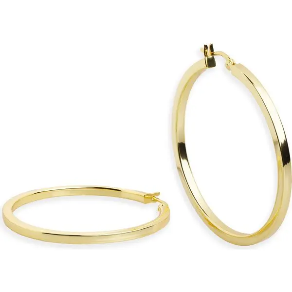 Argento Vivo Hoop Earrings - Gold