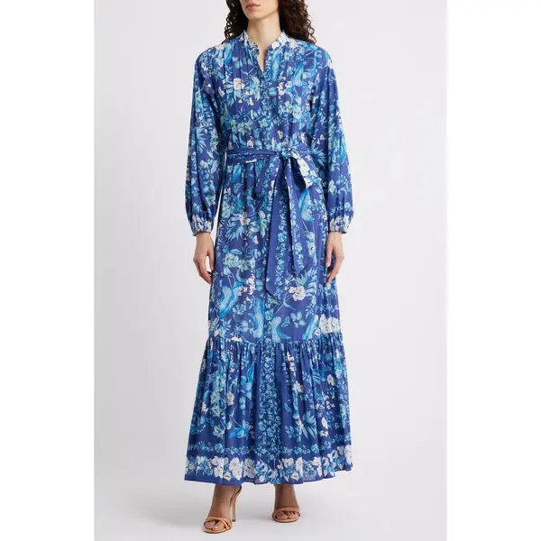 Kobi Halperin Zariah Floral Print Shirtdress