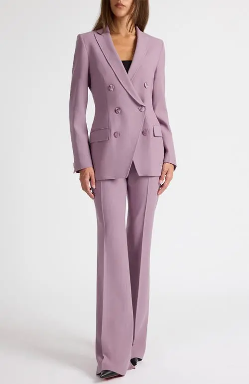Santorelli Paco Double-breasted Six-button Jacket - Dusty Lilac