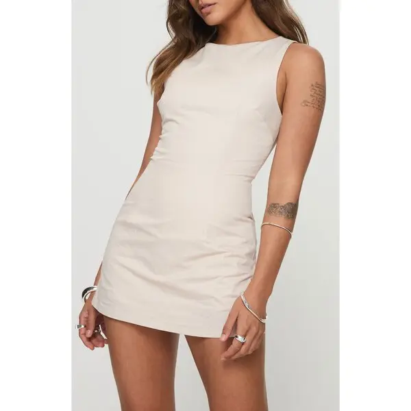 Princess Polly Cotton Romper - Cream