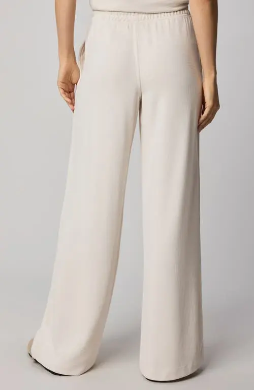 Splendid Waffle Knit Wide Leg Pants