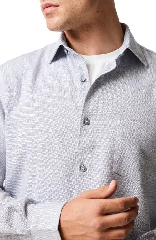 Rodd & Gunn Airtex Slim Fit Cotton Button-up Shirt