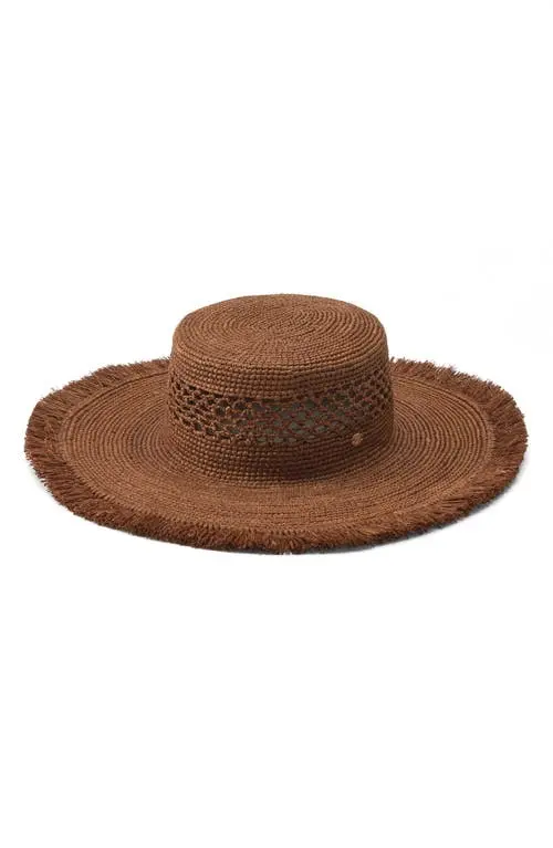 Helen Kaminski Ivy Raffia Boater - Nutshell