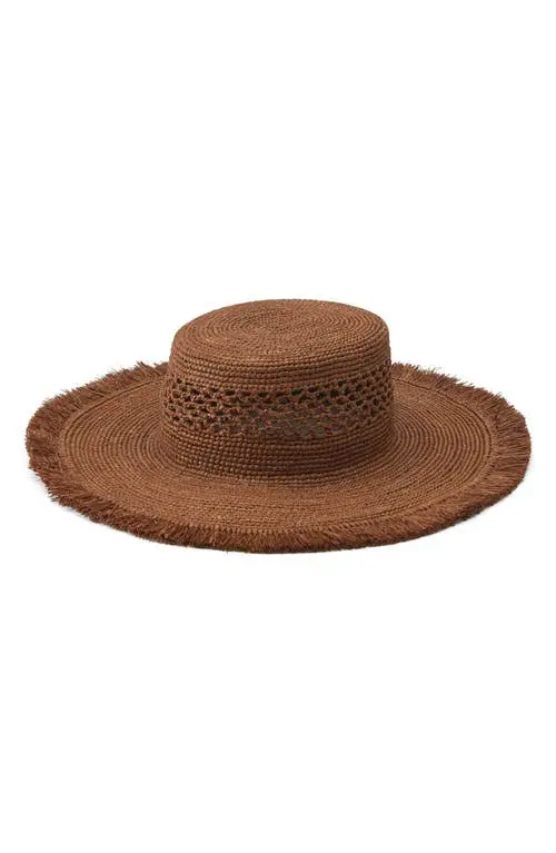 Helen Kaminski Ivy Raffia Boater - Nutshell