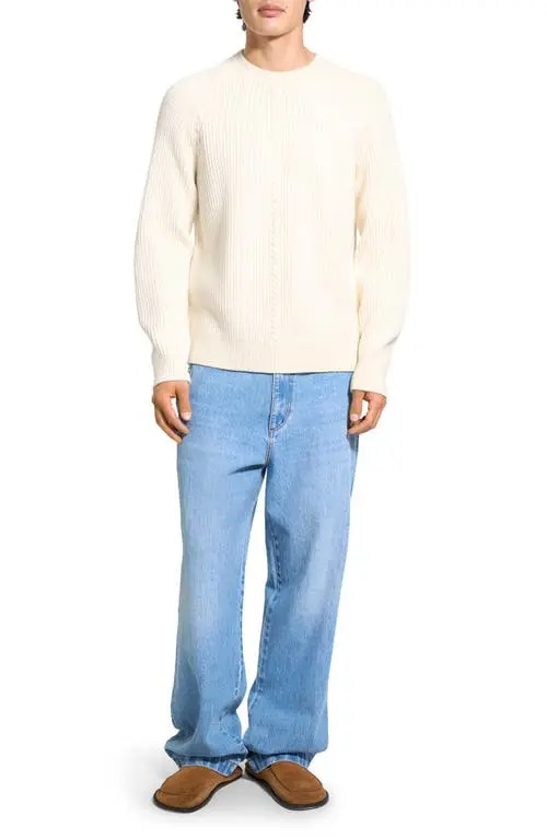 Theory Wool & Cashmere Crewneck Sweater