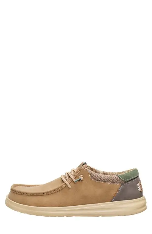 HEY DUDE Wally Classic Lace-up - Nut